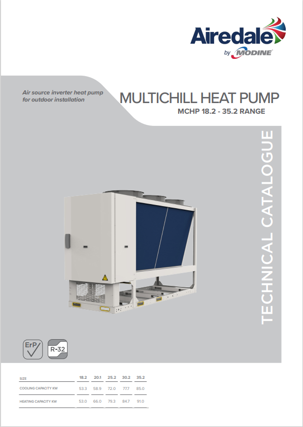 MultiChill Modular Chiller with Free Cooling & Heat Pump - Airedale